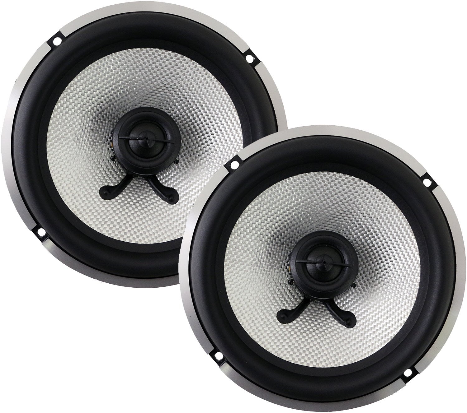Earthquake Sound VTEK-62, 500-watt and 6.5-inch 2-way Coaxial Speakers ...