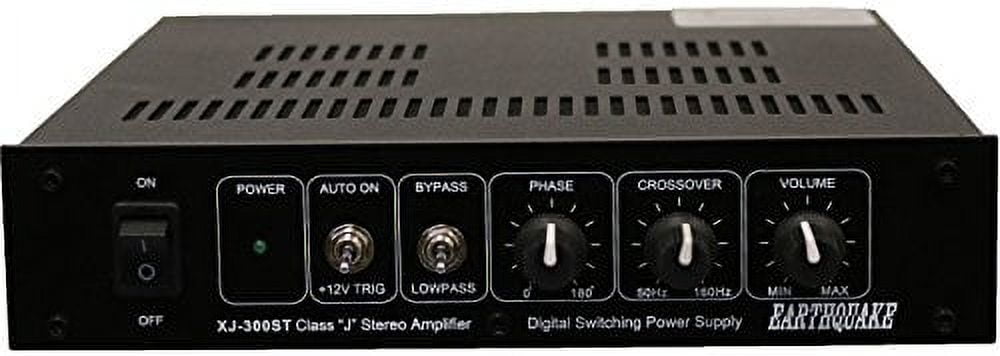 Earthquake Sound XJ-300ST 2 Channel or Monoblock Class "J" Amplifier ...