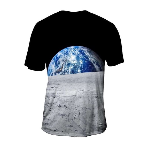 Earthrise Mens T-Shirt All Over Print - Walmart.com