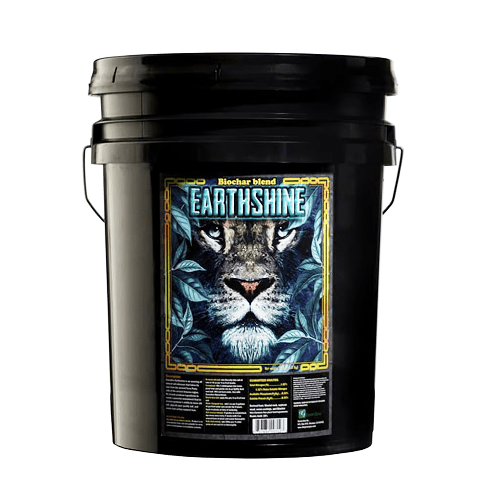 Earthshine Biochar Blend Soil Amendment - 30 lb Bucket by GreenGro ...