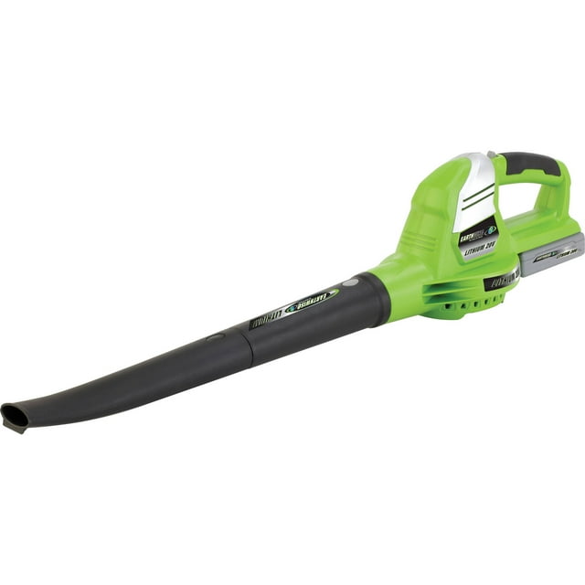 Earthwise LB20020 20-Volt Lithium Ion Cordless Electric Leaf Blower ...