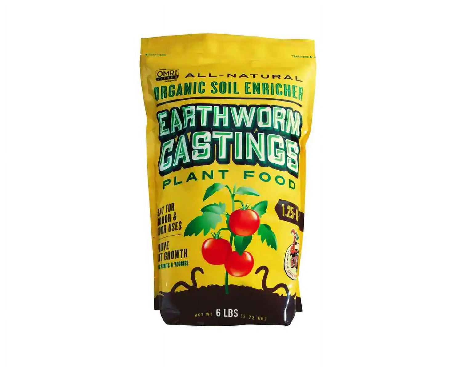 Earthworm Castings Plant Food - Walmart.com