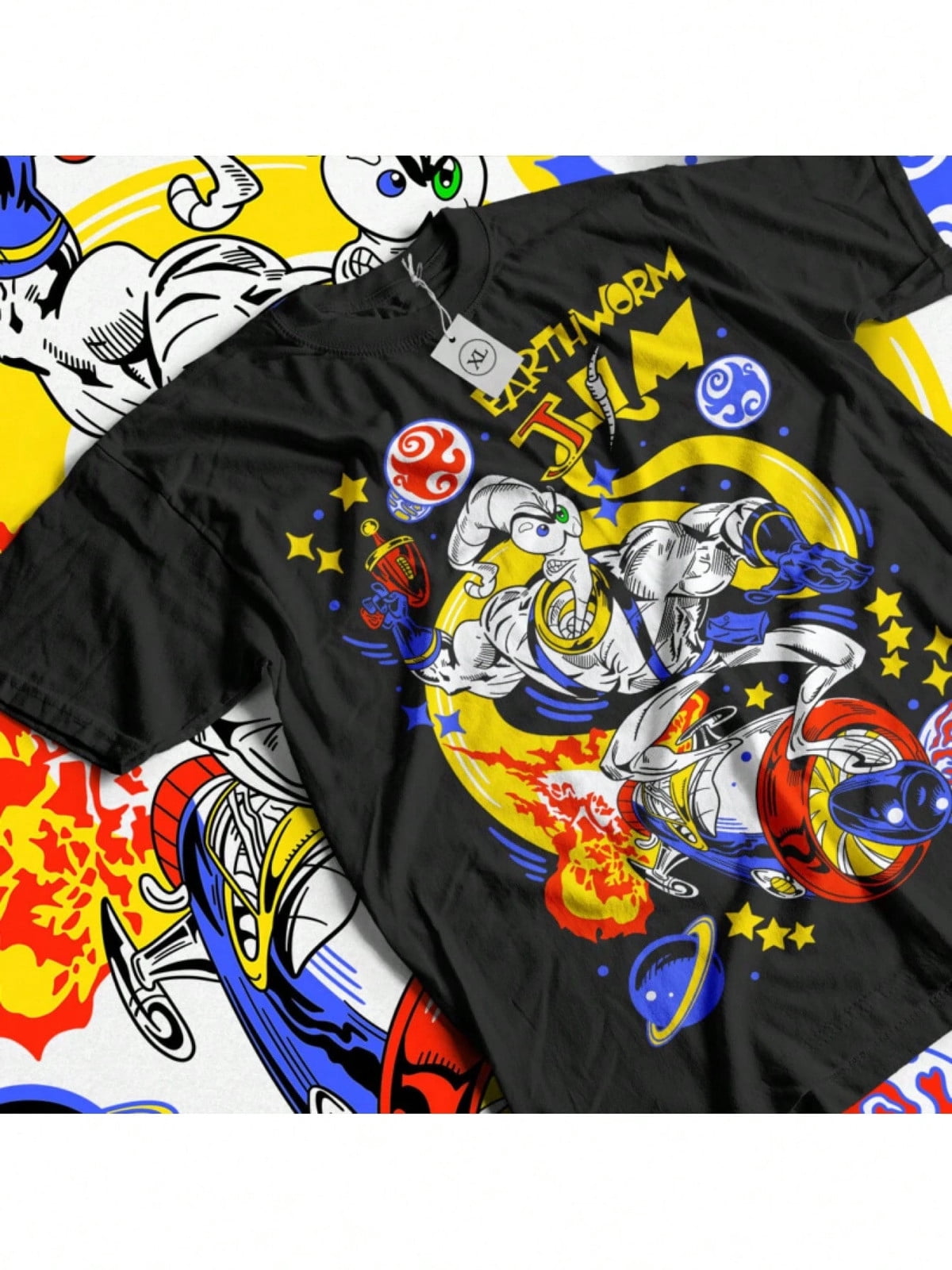 Earthworm Jim Groovy Super Suit Intergalactic Space Worm Video Game ...