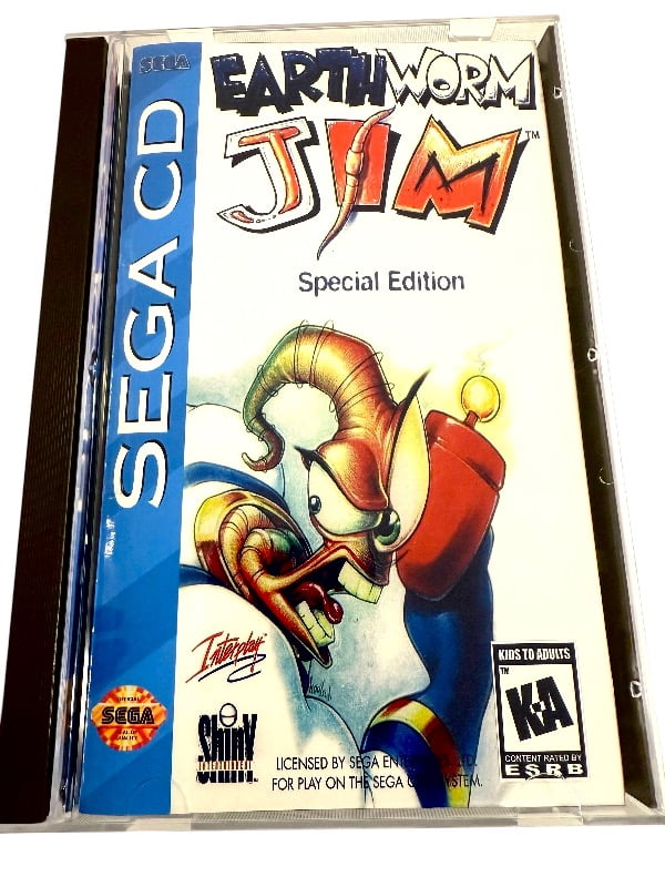 Earthworm Jim Special Edition Sega CD - GC* - Walmart.com