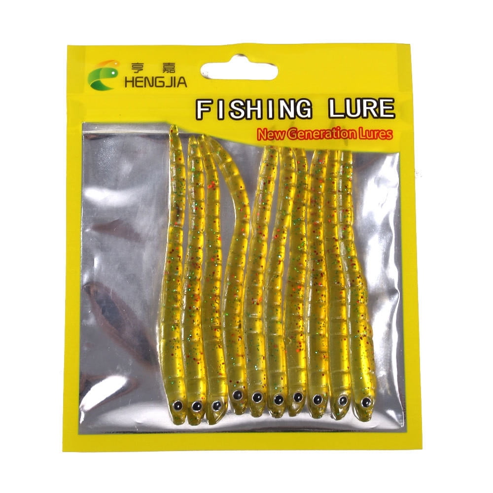 Earthworm Soft Bait, Soft Plastic Fishing Lures Kit, Soft Lur E Fishing ...