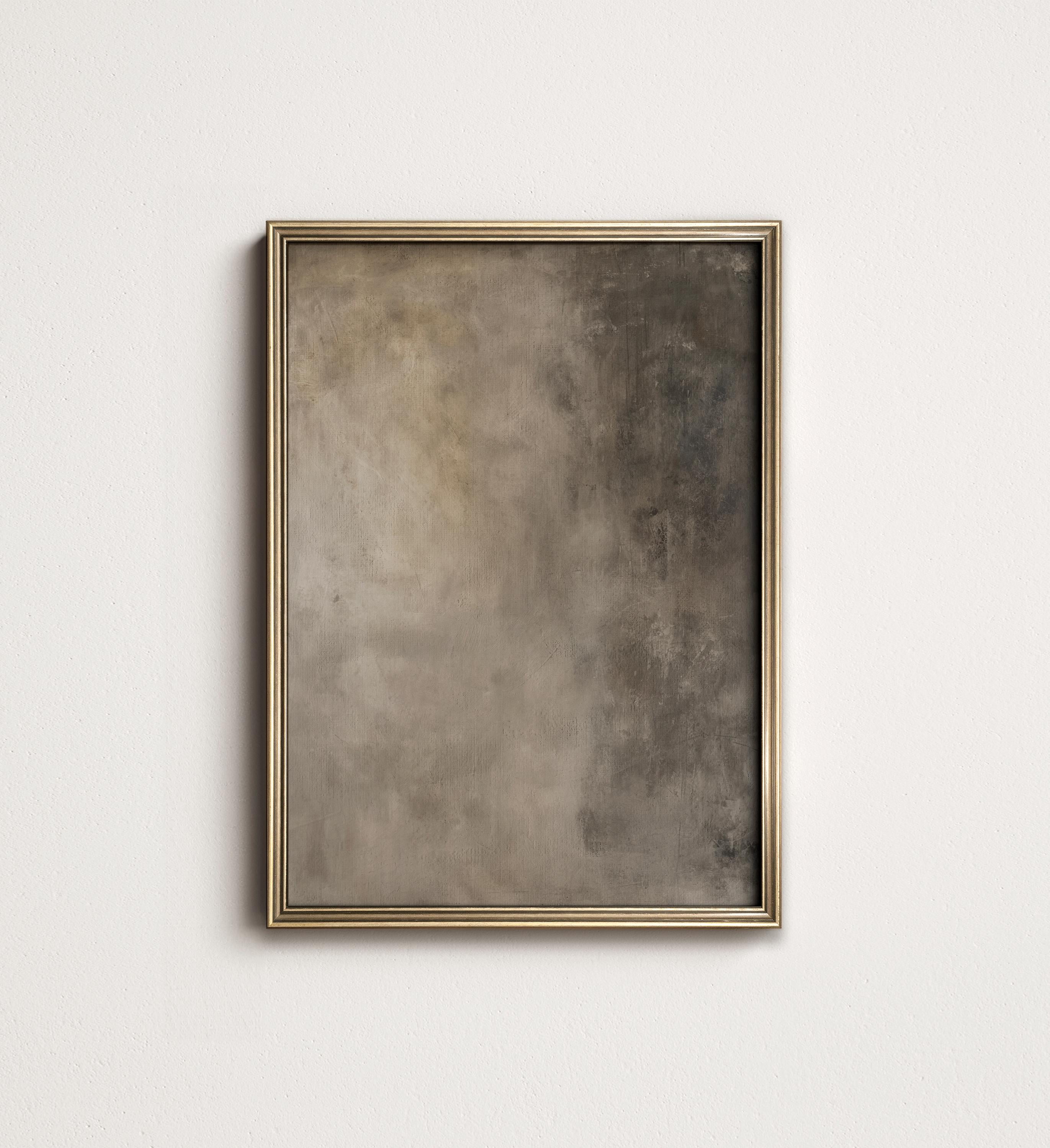 Earthy Abstract Art Printable: Brown & Grey Texture Wall Art 6-166 ...