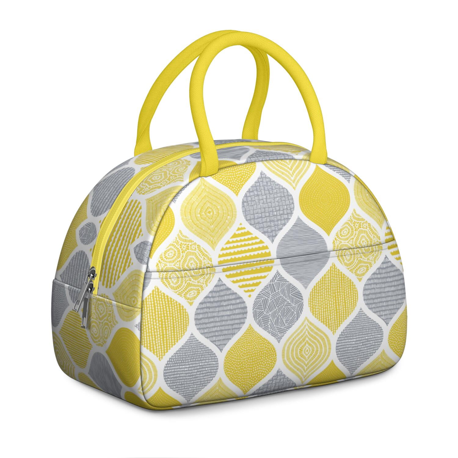 Earthy Aesthetic Lunch Bag - Dual Zipper Insulated Food Container ...