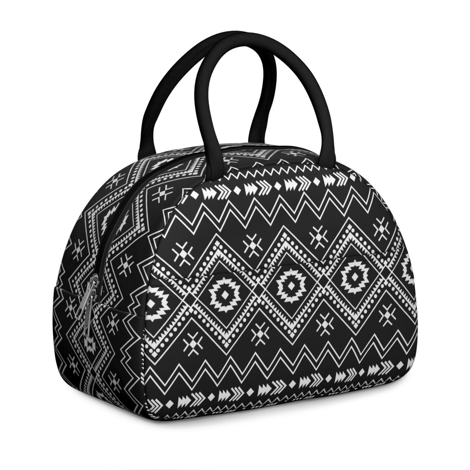 Earthy Aesthetic Lunch Bag - Dual Zipper Insulated Food Container ...