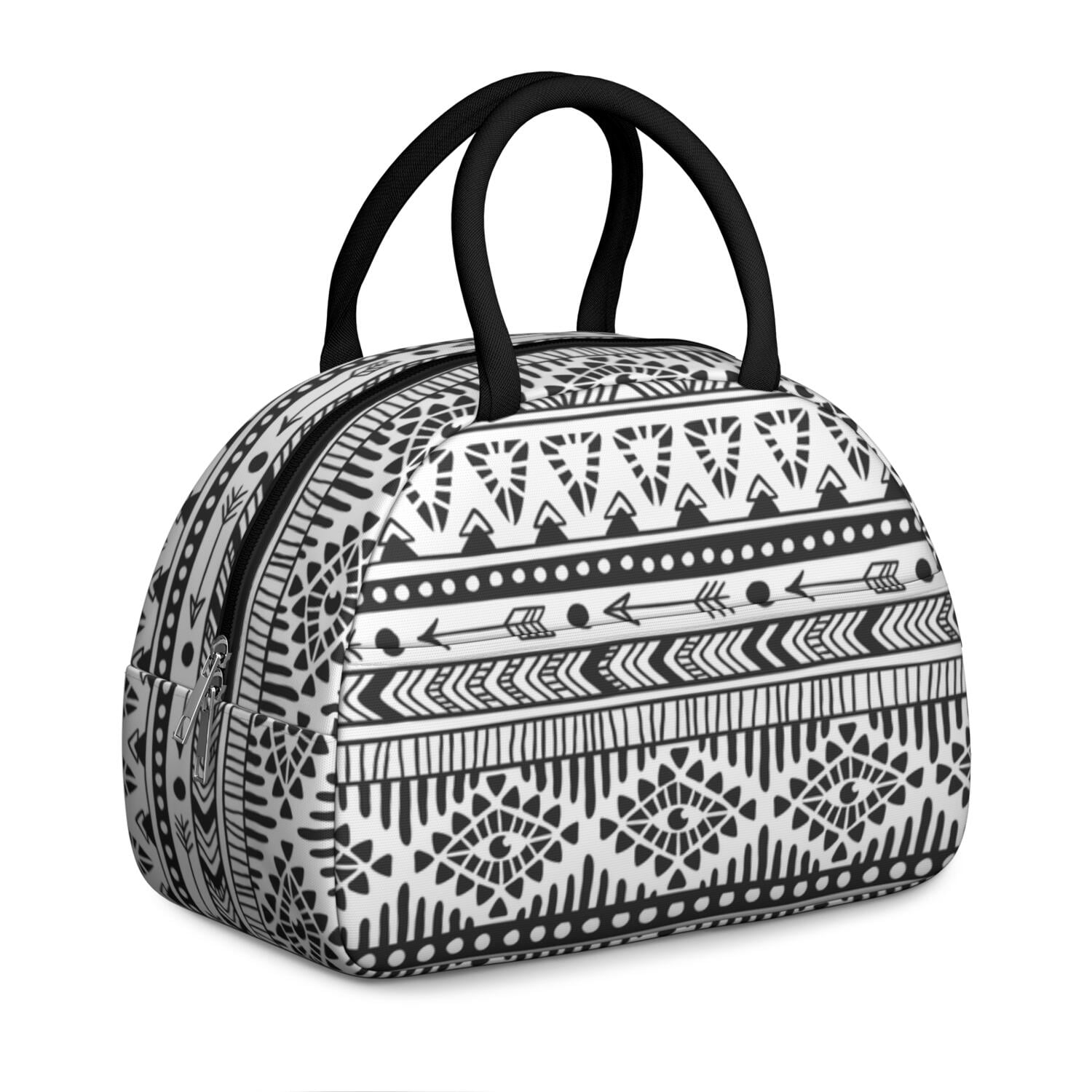 Earthy Aesthetic Lunch Bag - Dual Zipper Insulated Food Container ...