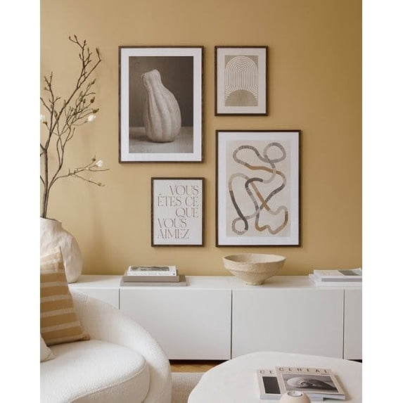 Earthy Collection Poster Pack Wall Art, Modern Wall Decor For Living ...
