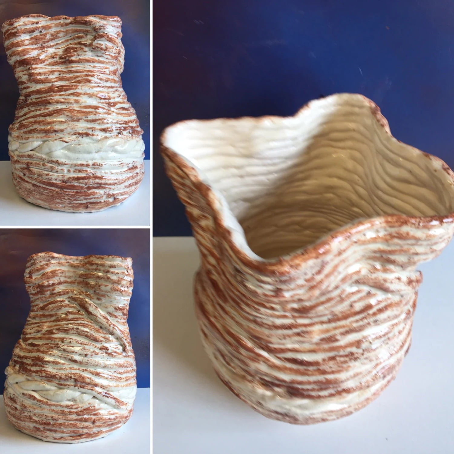 Earthy Earthenware III, Handmade Pottery by Shahla Rahimi Reynolds ...