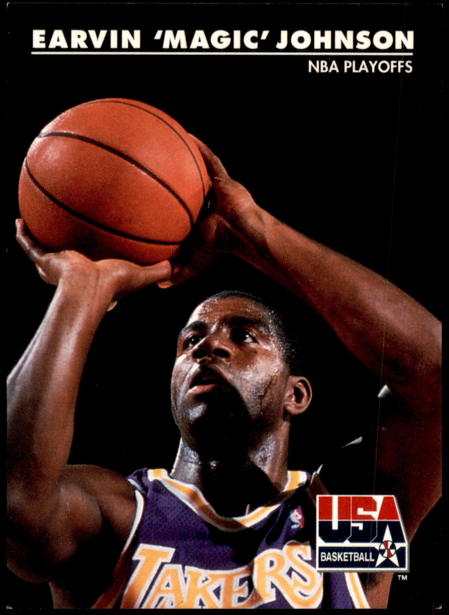 Earvin "Magic" Johnson #33 1992 SkyBox USA - Walmart.com