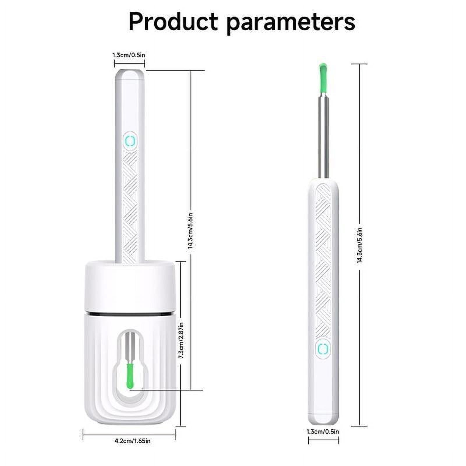 Earwax Removal Tool Set with Camera - Portable 360° Wide Angle Ear ...