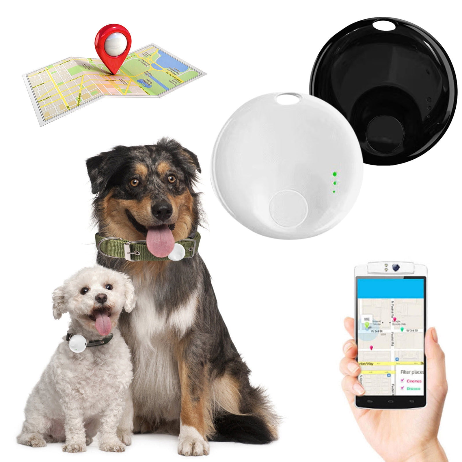 Easdesey Bluetooth Tracker, Keys Finder and Item Locator for Keys, Bags ...