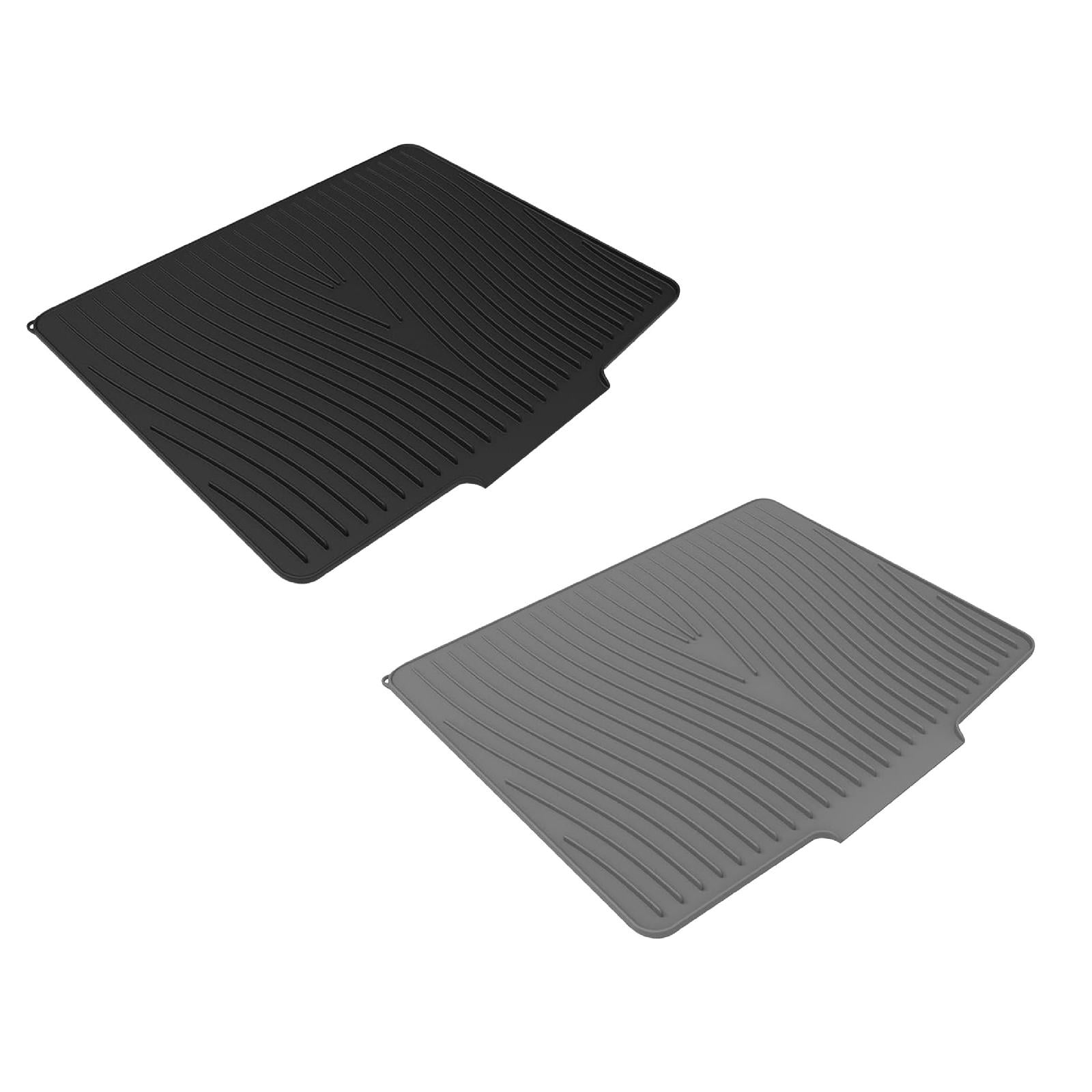Easdesey Upgrade Silicone Dish Drying Mat For Kitchen Counter Extra ...