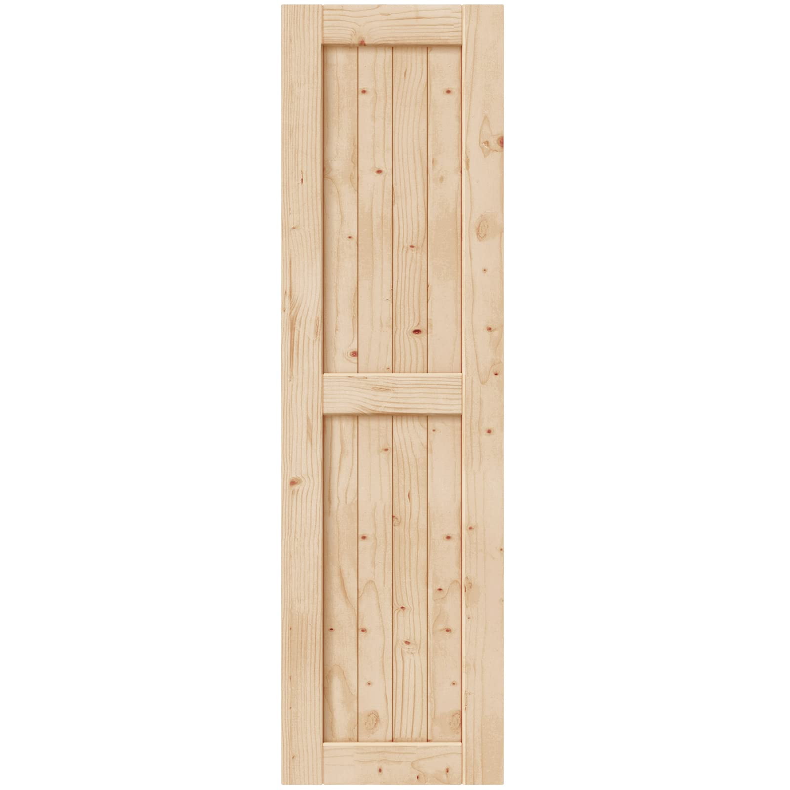 EaseLife 24in x 84in Sliding Barn Wood Door,Interior Doors,DIY ...