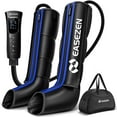EaseZen Air Compression Recovery System Leg Massager, Calf/Thigh/Foot Air Massager for Blood ...