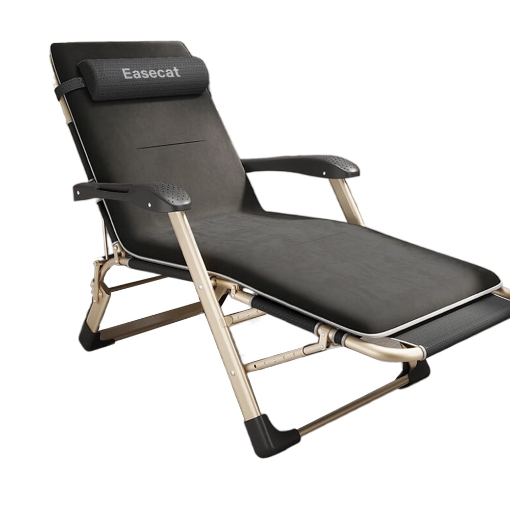 Easecat Deck chairs, Outdoor Folding Chaise Lounge Chair,for Beach ...
