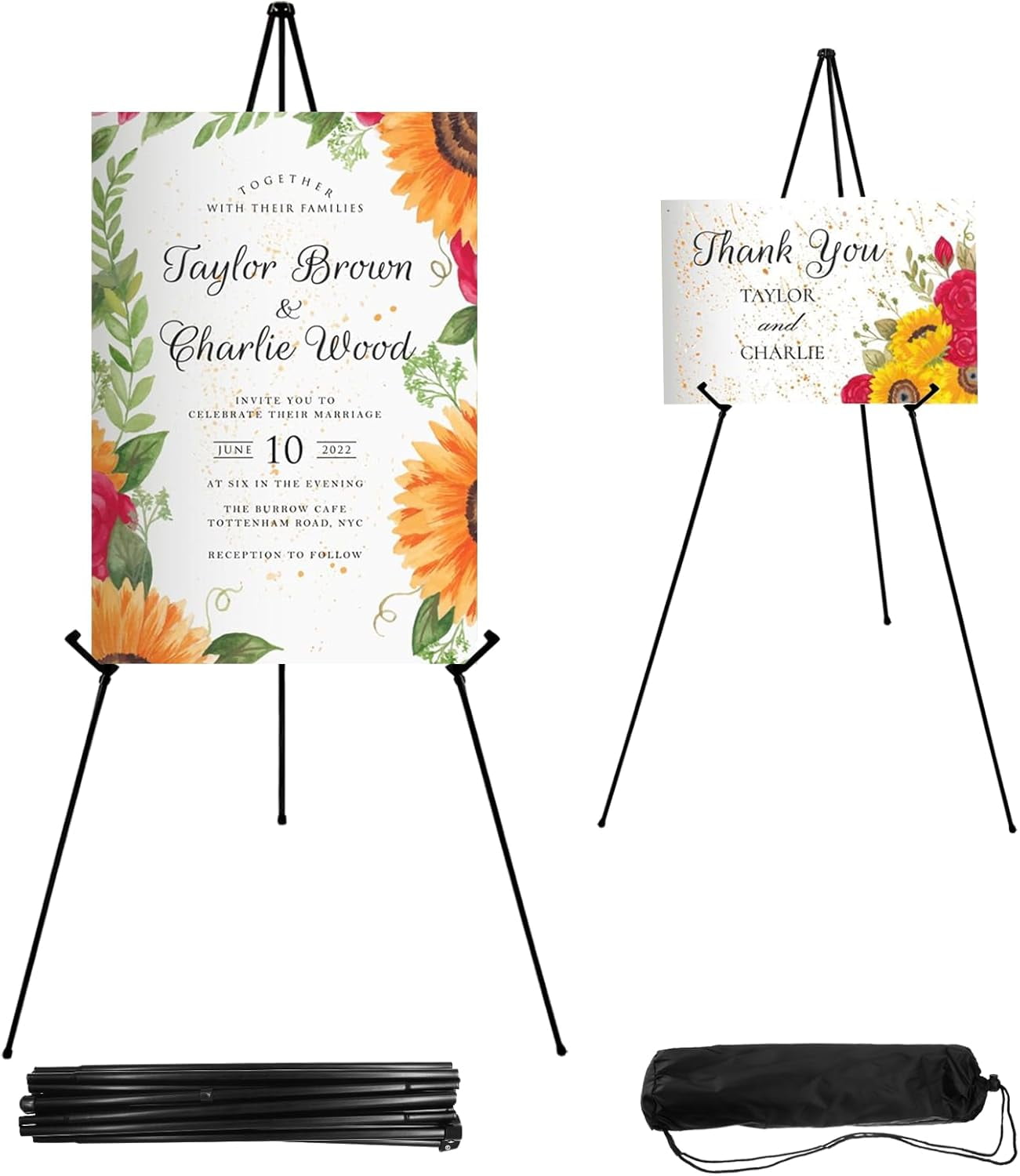 Easel Stand , Lightweight Adjustable Art Easel for Display, Painting ...