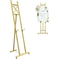 Easel Stand, Metal Easel for Display, Adjustable Height Metal Easel ...