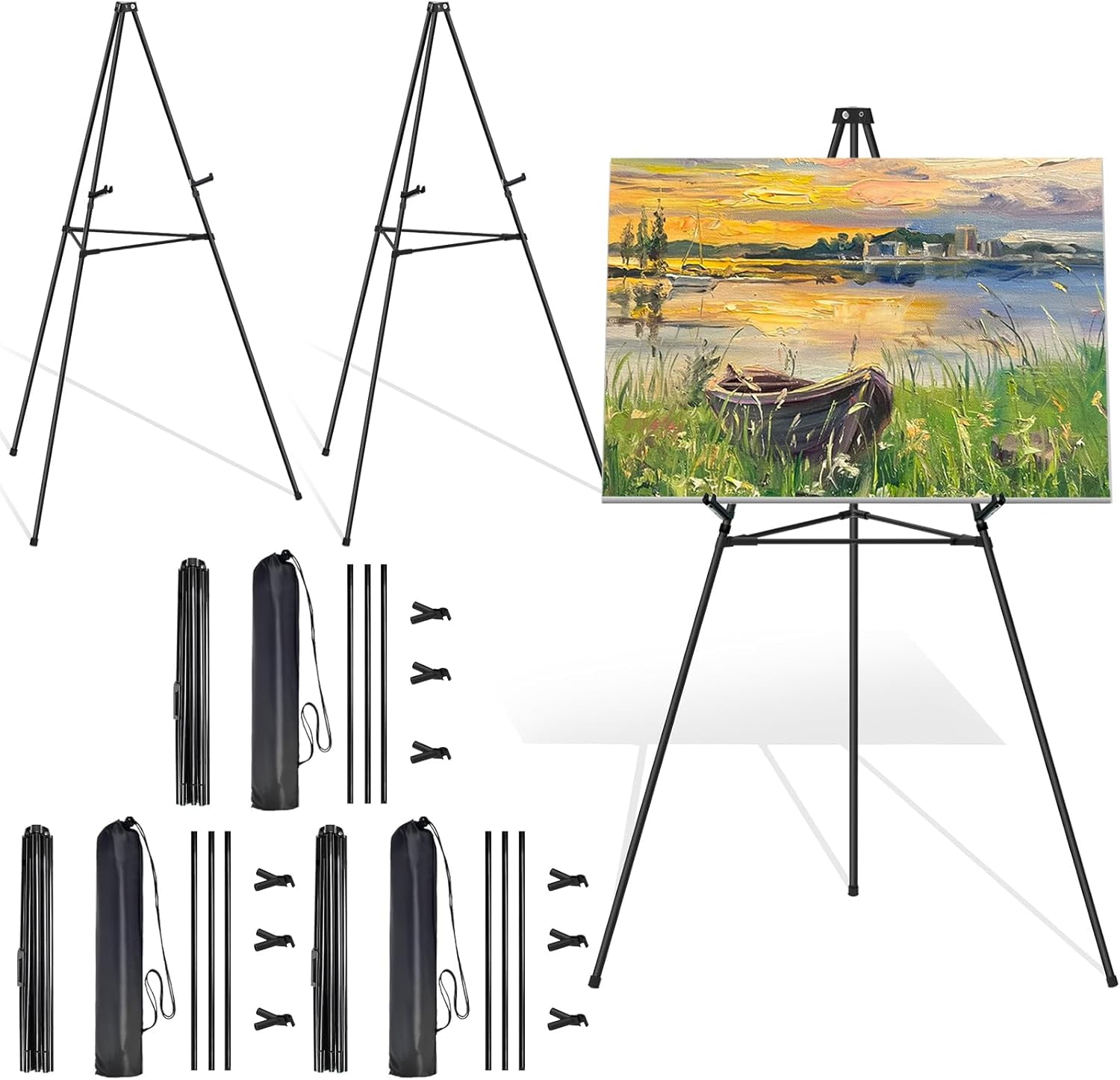 Easel Stand for Sign Picture Stands for Display, Photo Stand Floor ...