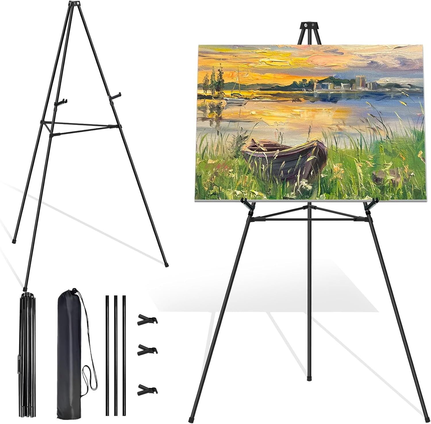 Easel Stand for Sign Picture Stands for Display, Photo Stand Floor ...