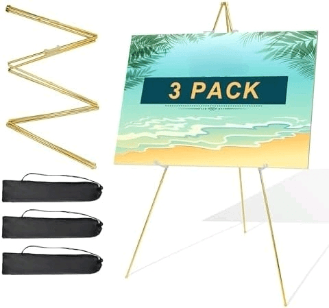 Easel Stand for Sign 63'' Art Easels for Display Wedding Welcome Poster ...