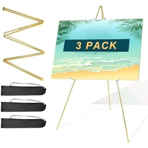 Easel Stand for Sign 63'' Art Easels for Display Wedding Welcome Poster ...