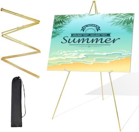 Easel Stand for Sign 63'' Art Easels for Display Wedding Welcome Poster ...