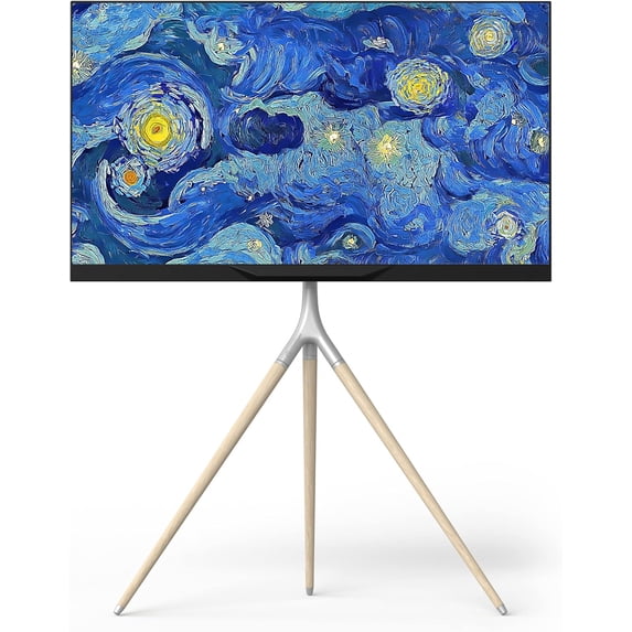 Easel TV Stand for 32-65 Inch Screen up to 77 lbs, Height Adjustable TV ...