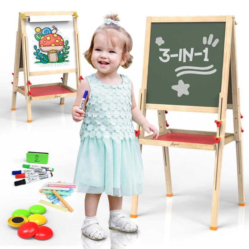 Easel for Kids Art Easel Kids Easels for Toddlers Easel,Dual-Sided ...
