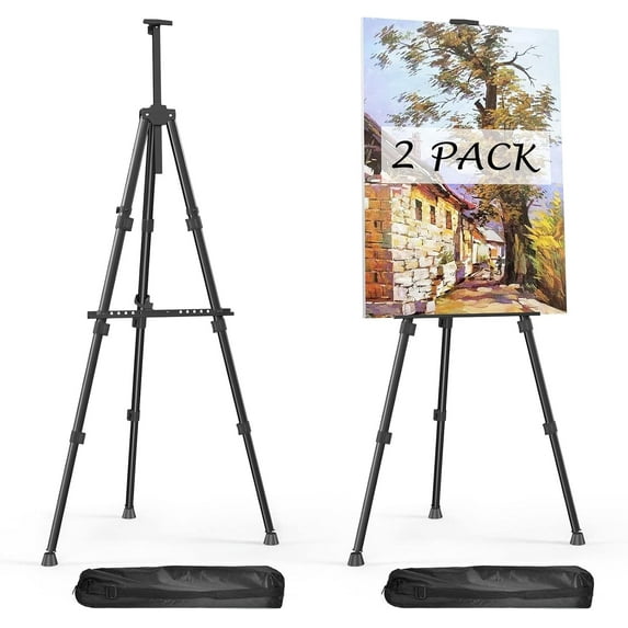 Easels for Painting Canvas, 66" Art Easel for Drawing, Portable ...