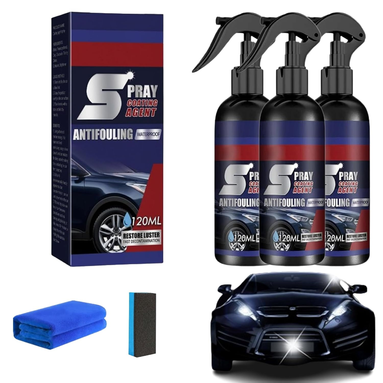 Easepicks Car Spray, Multi Functional Coating Renewal Agent Spray, 2025 ...