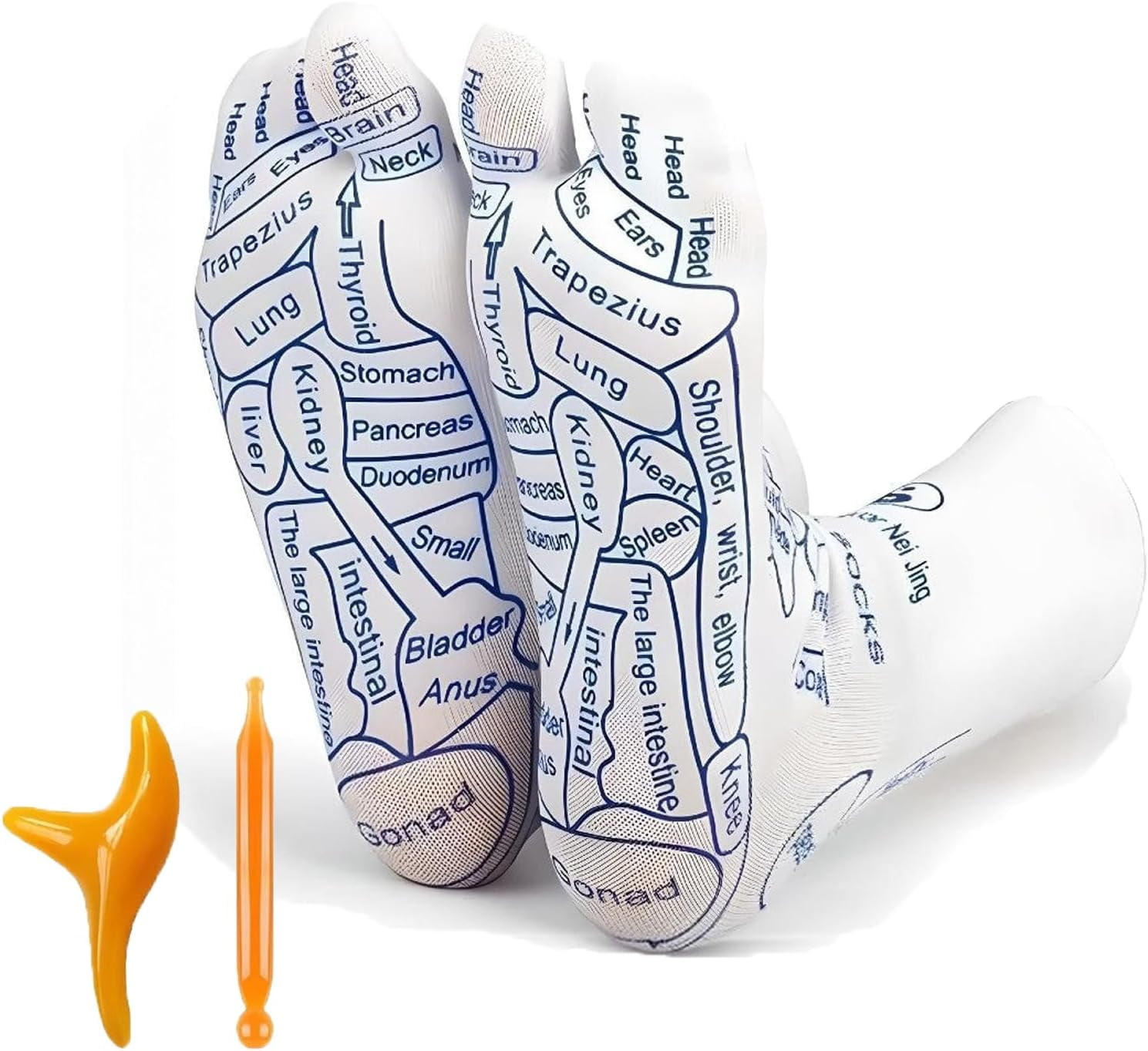 Easerelief Socks, Ease Relief Socks Women, Reflexology Socks with Tools ...