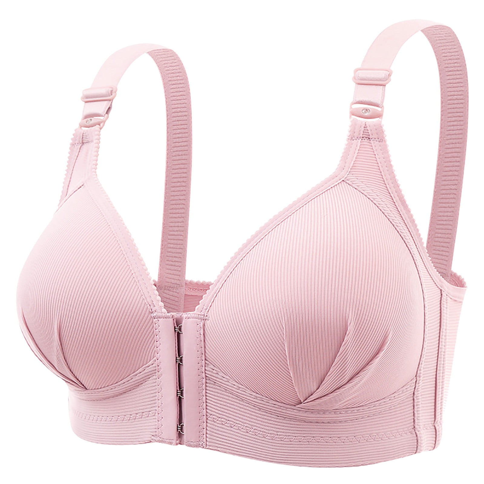 Eashery Plus Size Sports Bras for Women Women's Wireless Plus Size Bra ...