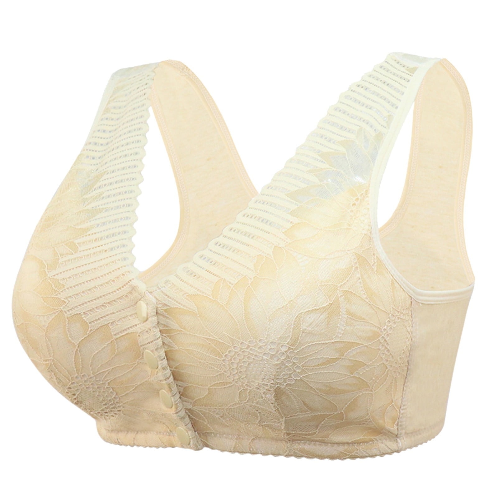 Eashery Bras for Women Wireless Bra Lift Comfy Push Up Bras for Women ...