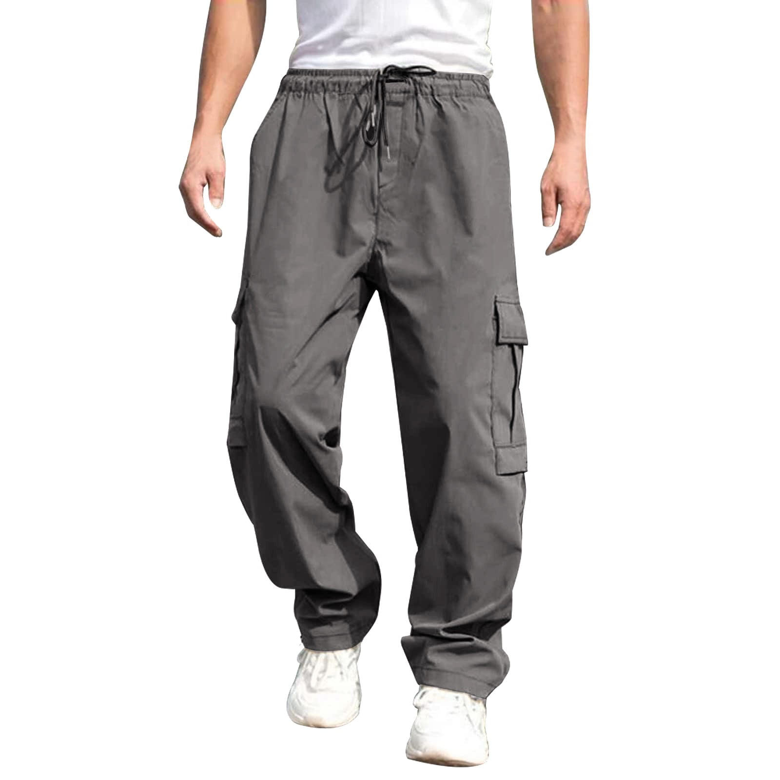 Eashery Cargos for Men Wild Cargo Pants Classic Fit Easy Khaki Pants ...
