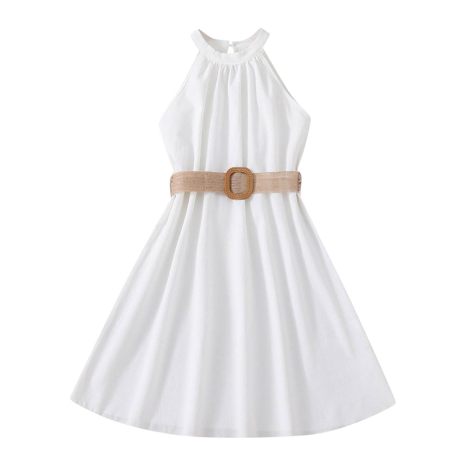 Eashery Girls Summer Dress Princess Comfortable Little Girl Dresses ...