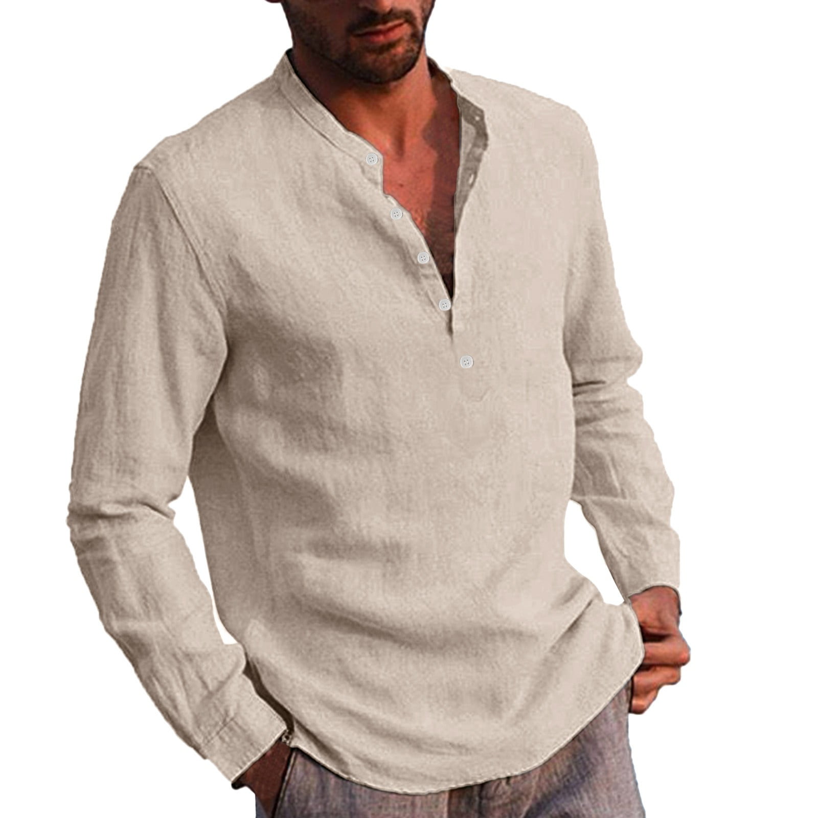Eashery Mens Botton Down Shirts Solid Regular Fit Casual Men'S Button ...
