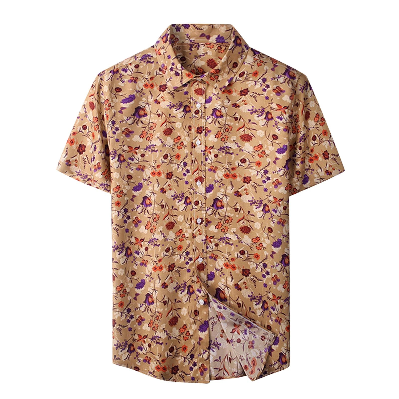 Eashery Mens Polo Shirts Hawaiian Shirt for Men, Men's Retro Button ... Eashery Mens Polo Shirts Hawaiian Shirt for Men, Men's Retro Button ...
