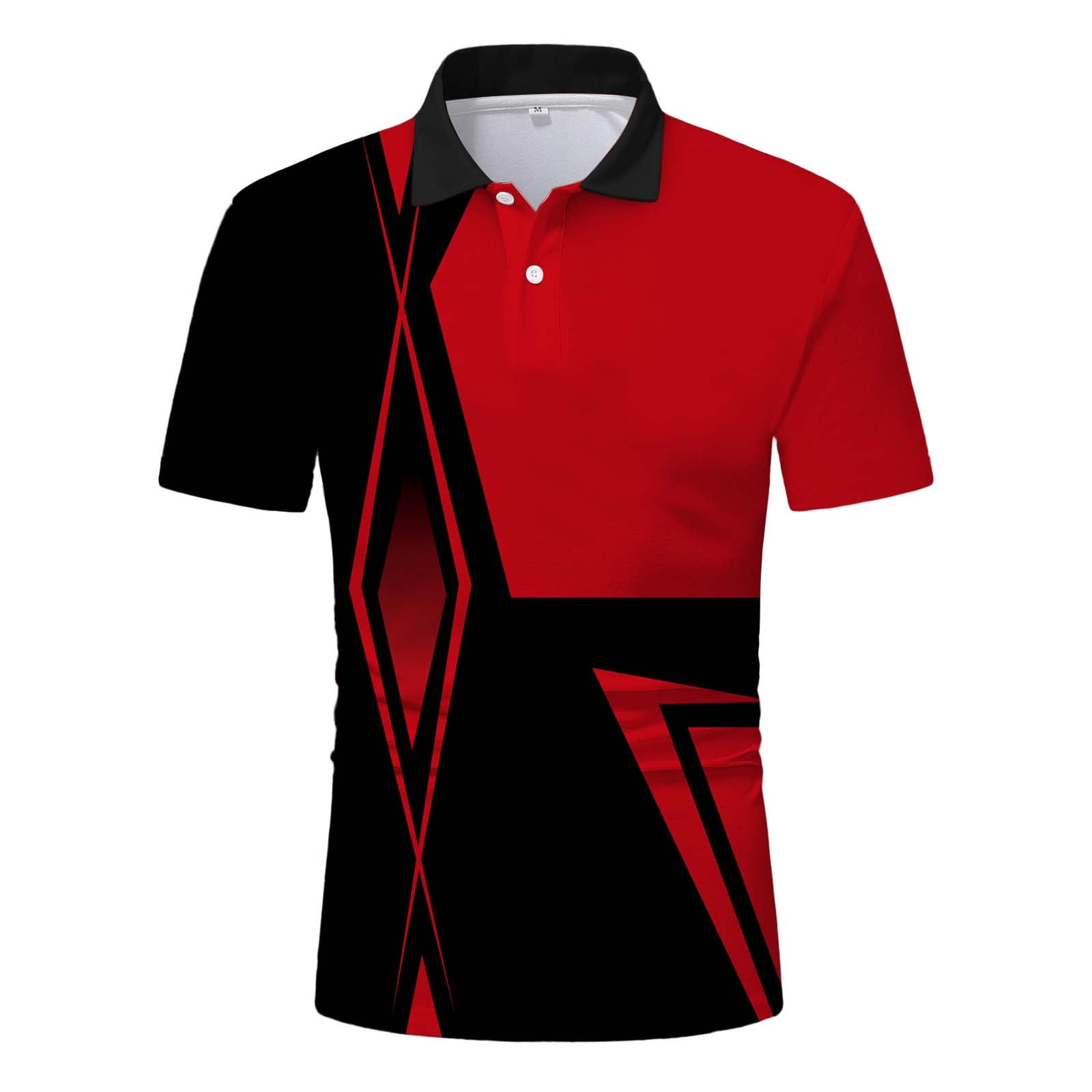 Eashery Mens T Shirt Lapel Tops Men Polo Red XL - Walmart.com Eashery Mens T Shirt Lapel Tops Men Polo Red XL - Walmart.com