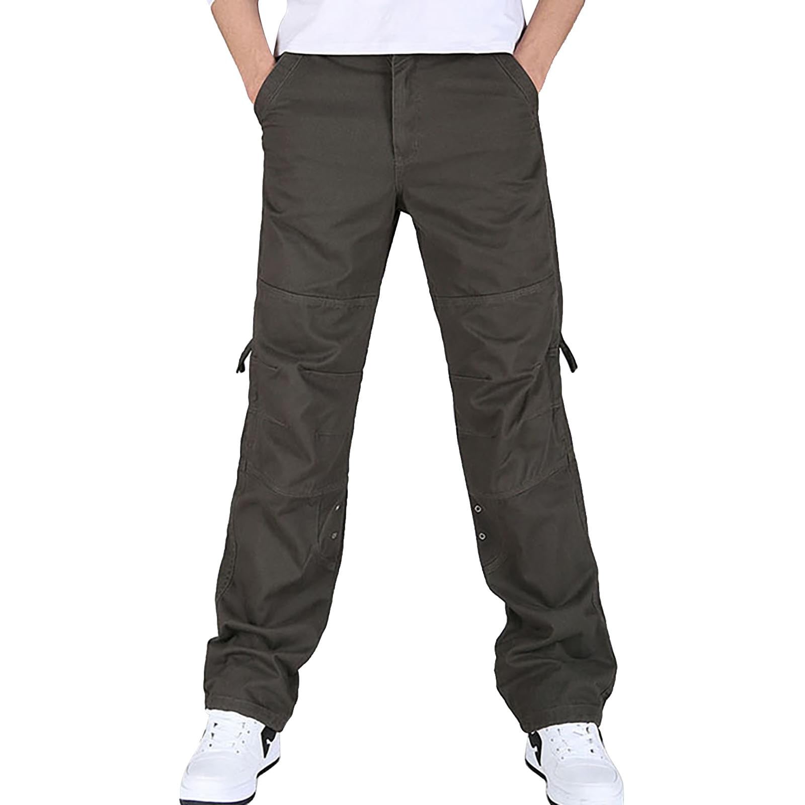 Eashery Taper Leg Cargo Pants for Men Camo Cargo Work Pants Trousers ...