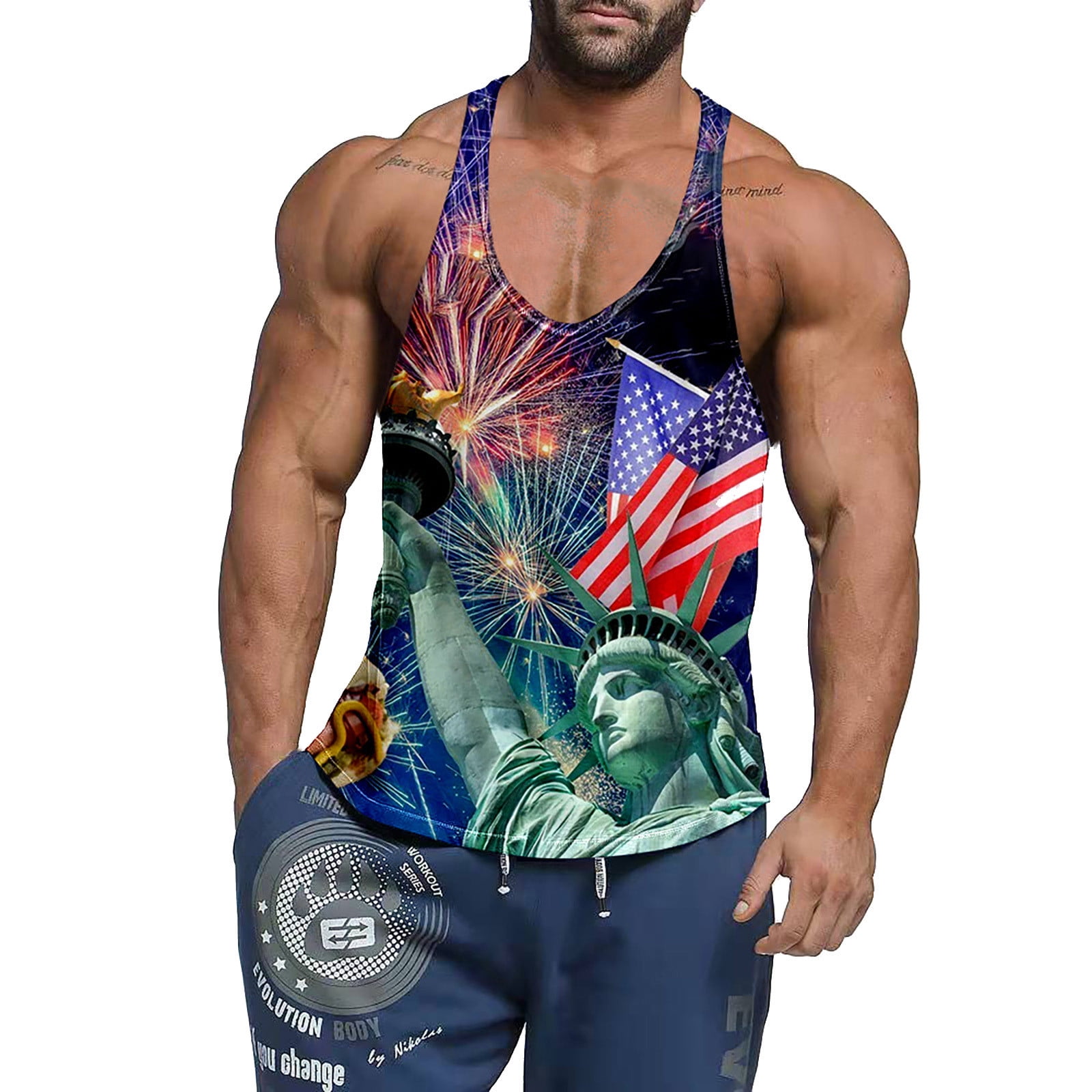 Eashery Vest T Shirt Men Body-building Tshirt Men Tank Tops Vest Tops ...