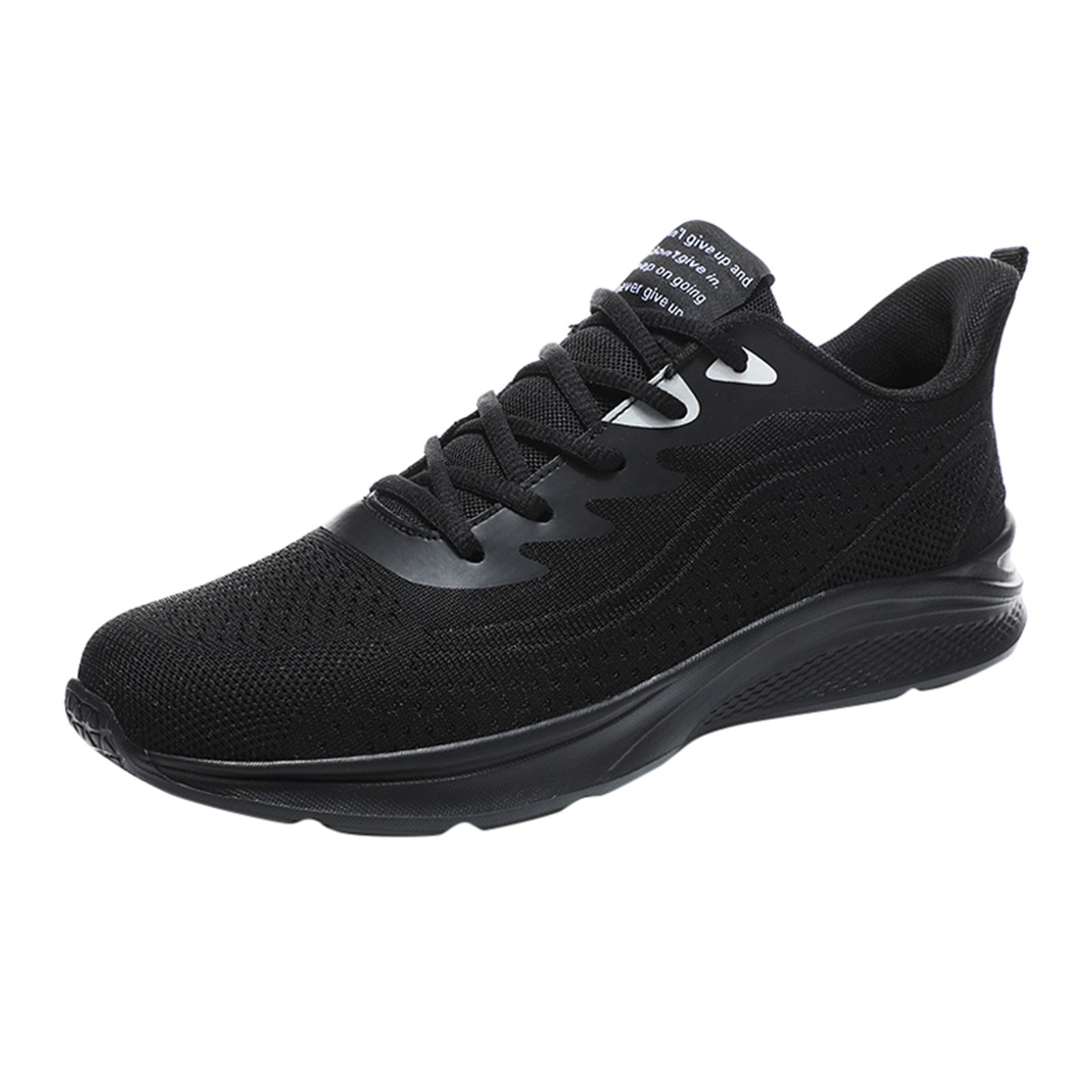 Eashery Walking Shoes For Men Men's Fashion Sneakers Lace-Up Trainers ...