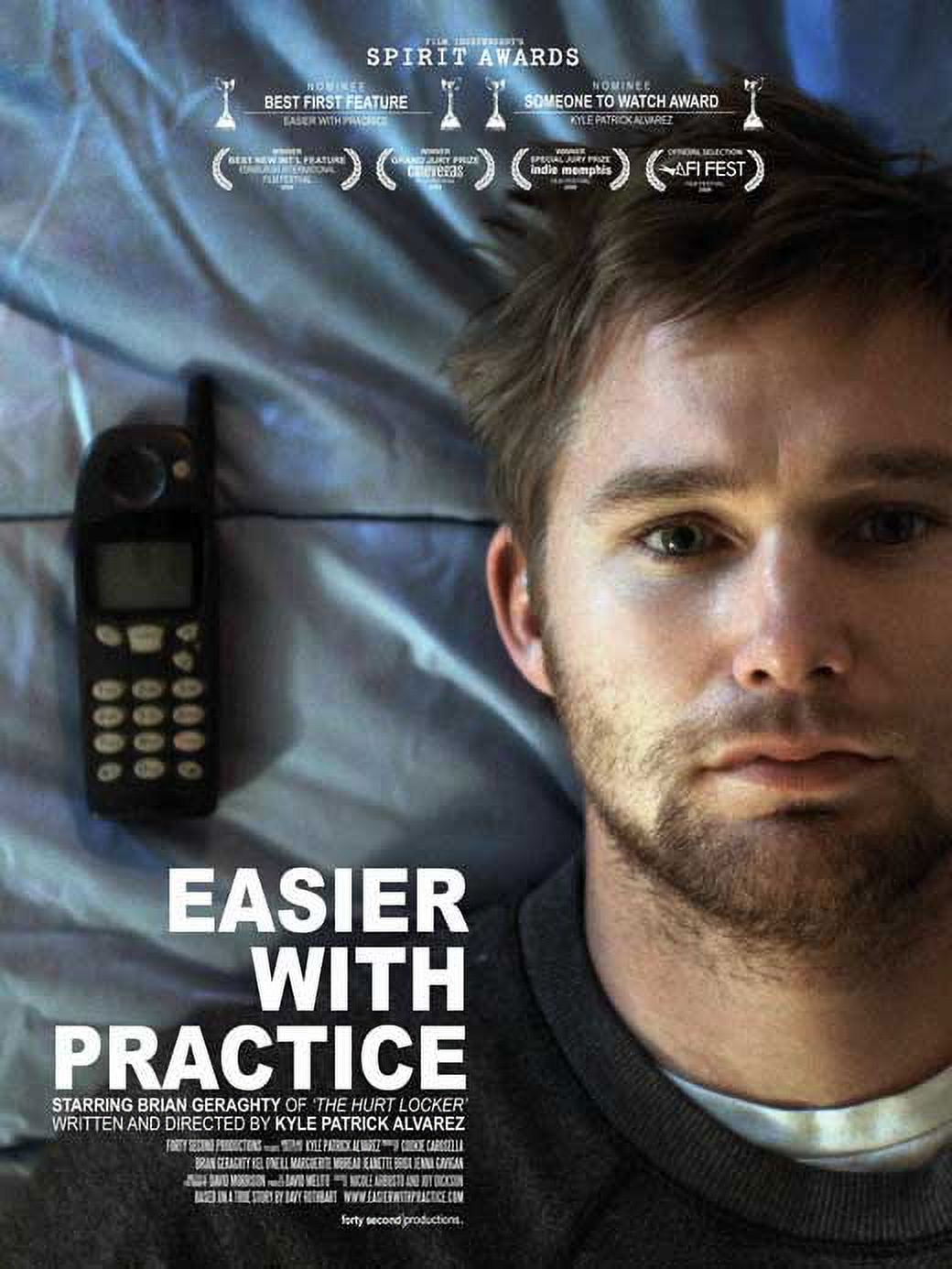 Easier with Practice - movie POSTER (Style B) (11" x 17") (2009 ...