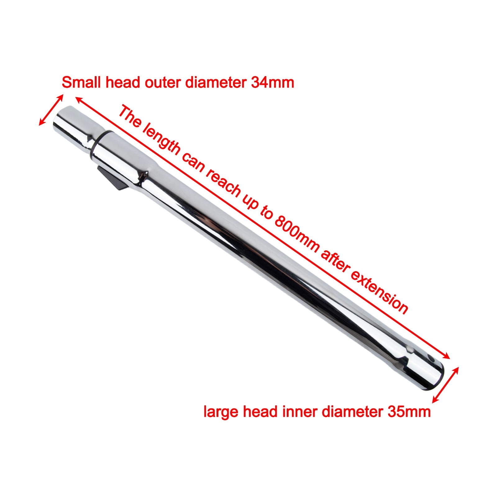 Easily Adjustable Telescoping Tubes Compatible With Multiple For Miele ...
