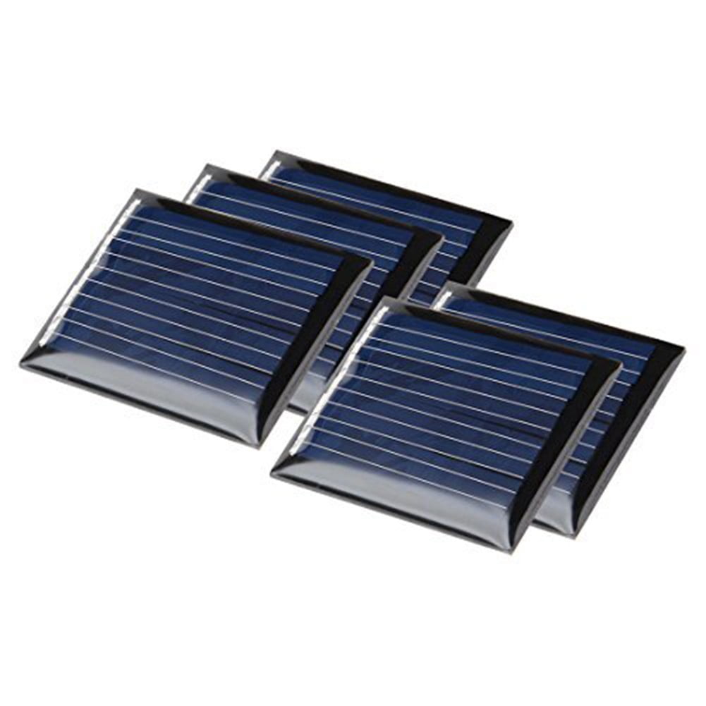 Easily Connectable Pack Of Five Poly Mini Solar Panels For Toys And For ...