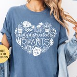Easily Distracted By Plants Shirt Plant Mom Gift Plant Lover Tee ...