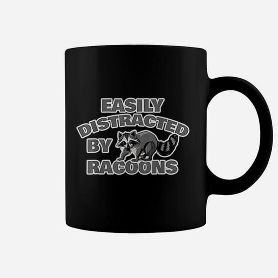 Easily Distracted By Racoons Coffee Mug - Walmart.com