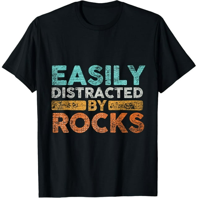 Easily Distracted By Rocks Geology T-Shirt - Walmart.com